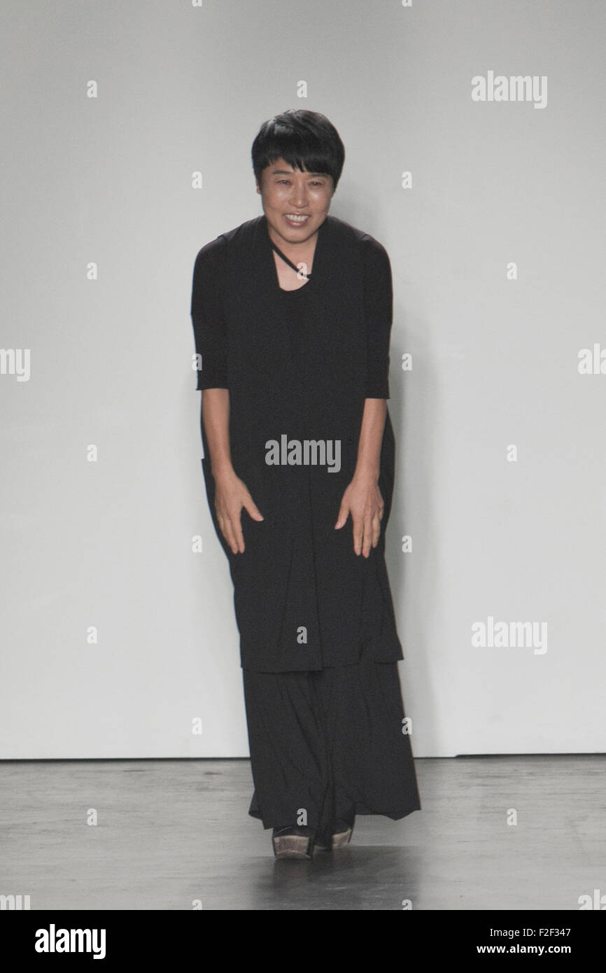 New York, USA. 16th September, 2015. Demoo Parkchoonmoo Spring Summer ...