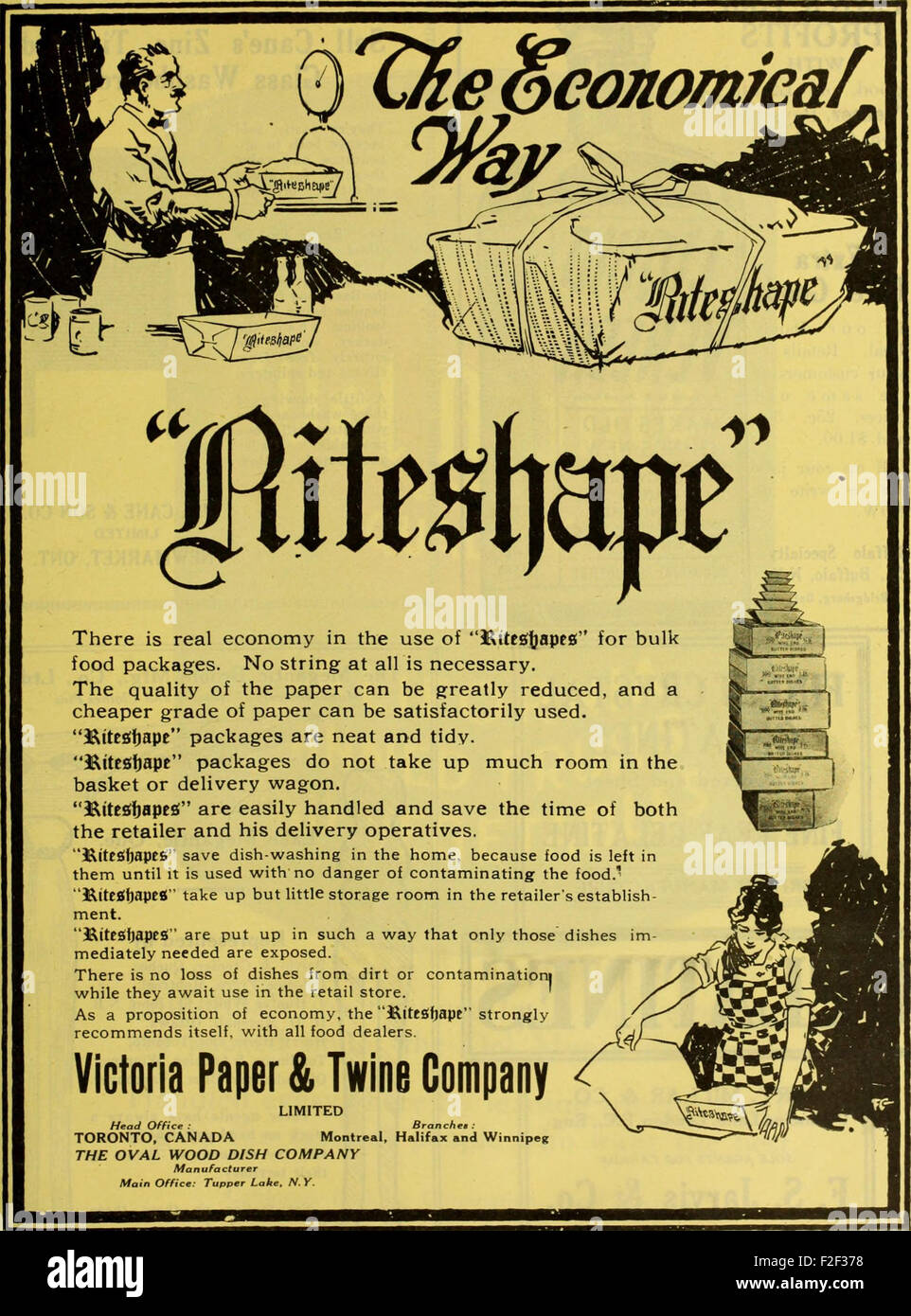 This 1918 edition of the Canadian Grocer magazine provides insights ...