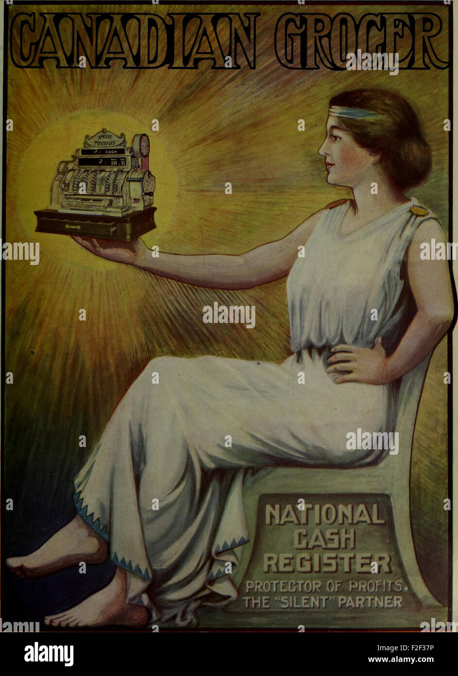 The *Canadian Grocer* magazine from January to June 1910 provides ...