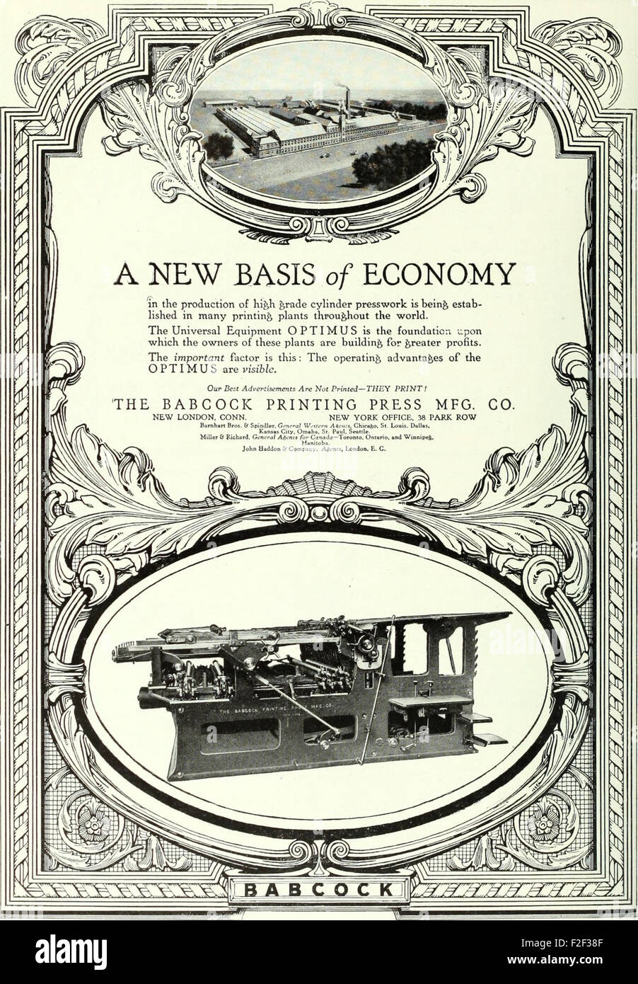 'Canadian Printer and Publisher' (1920) explores the history of the ...