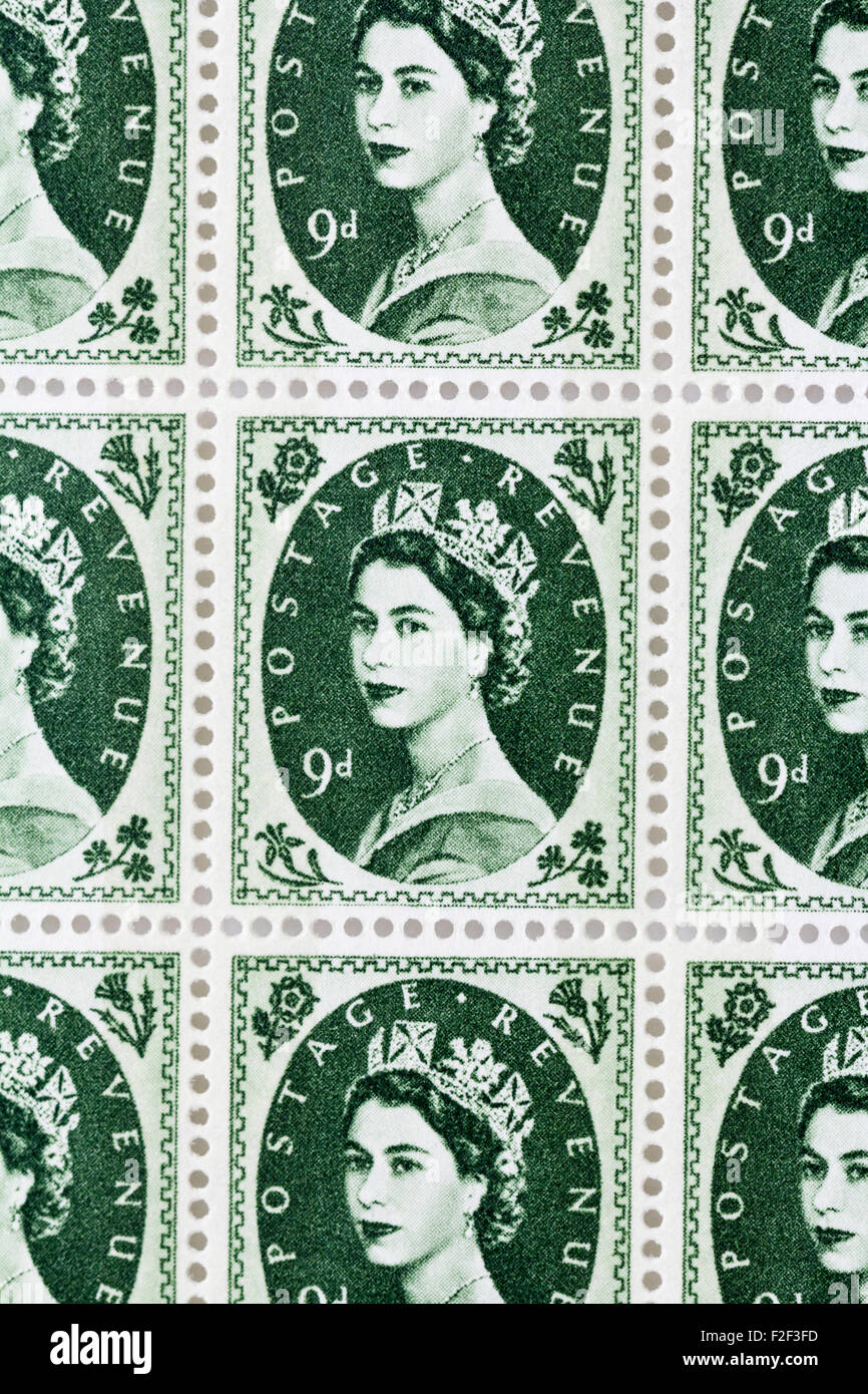 Nine stamps High Resolution Stock Photography and Images - Alamy