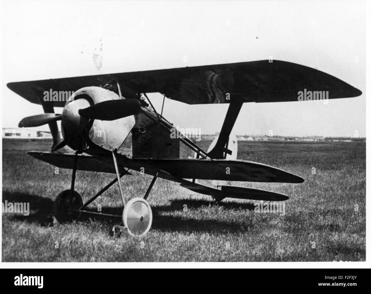This photo shows the Albatros D XI, a German fighter aircraft from ...