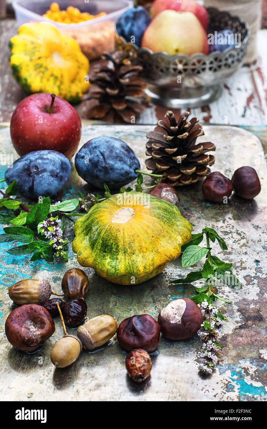 Autumn still life Stock Photo - Alamy