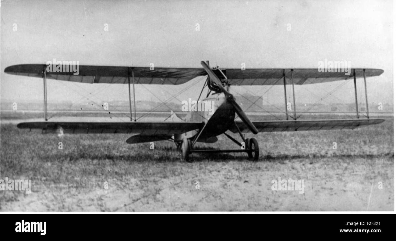 Photograph of an Albatros B.II aircraft from 1915, showcasing its ...