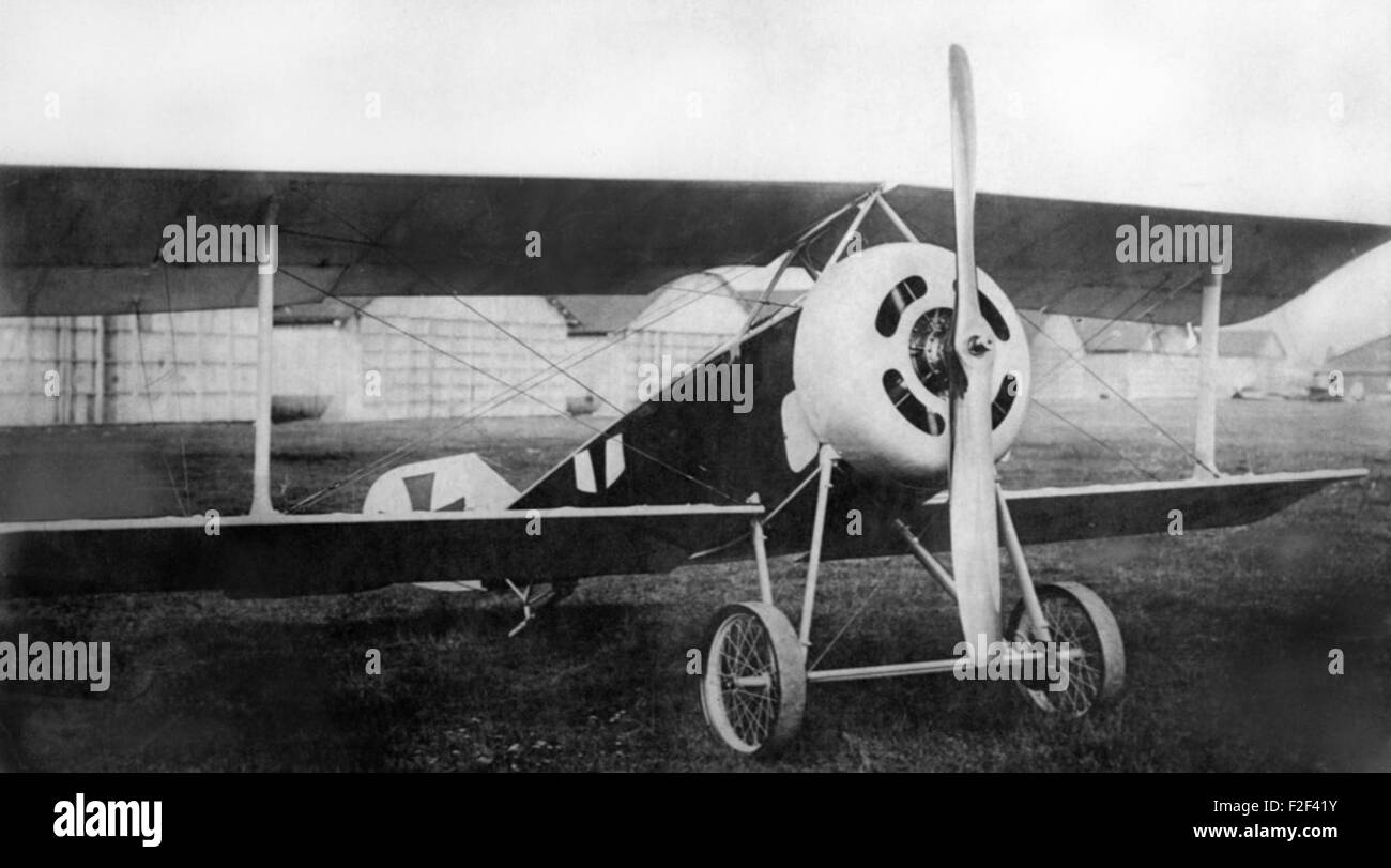 The 1917 Alter experimental fighter, powered by a 100 hp Oberursel ...