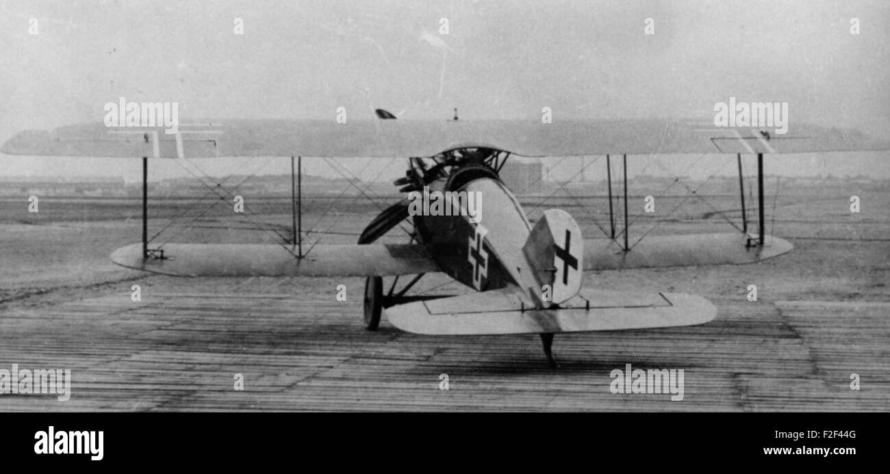 Single seat german fighter plane Black and White Stock Photos & Images ...