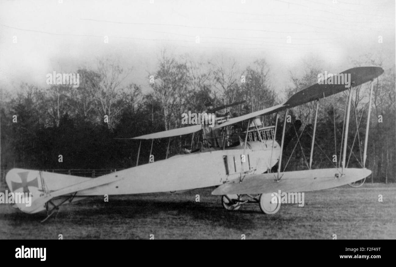 The DFW C I, a German reconnaissance aircraft from 1915, played a ...