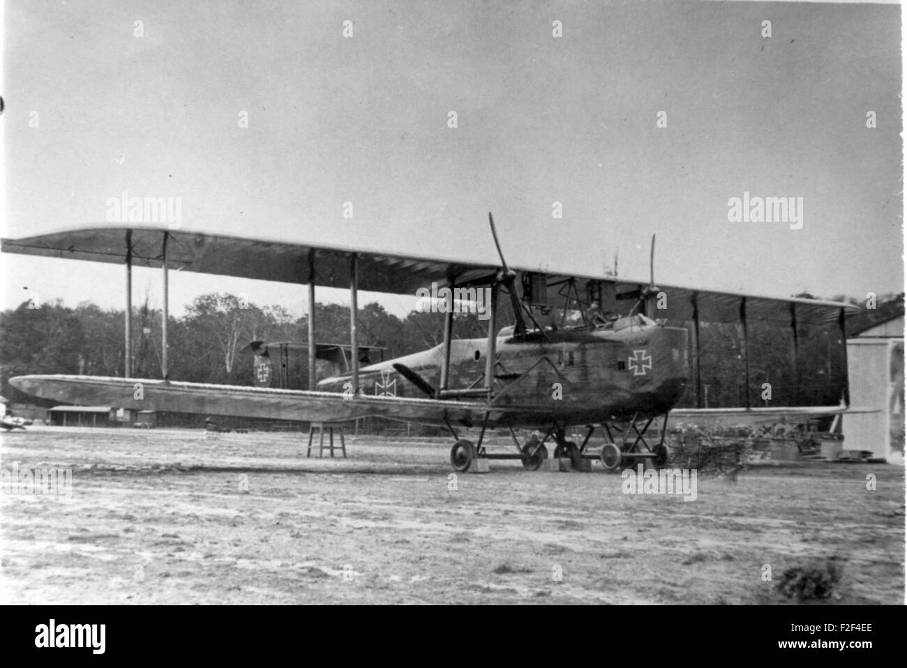 The DFW RII was a German biplane used primarily during World War I for ...