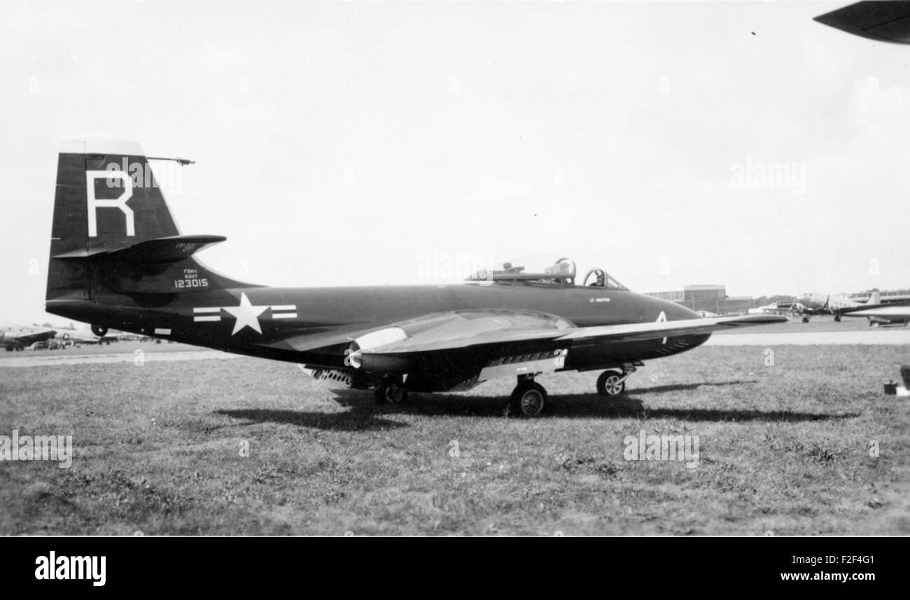 The F2H-1 Banshee was a U.S. Navy carrier-based fighter aircraft used ...