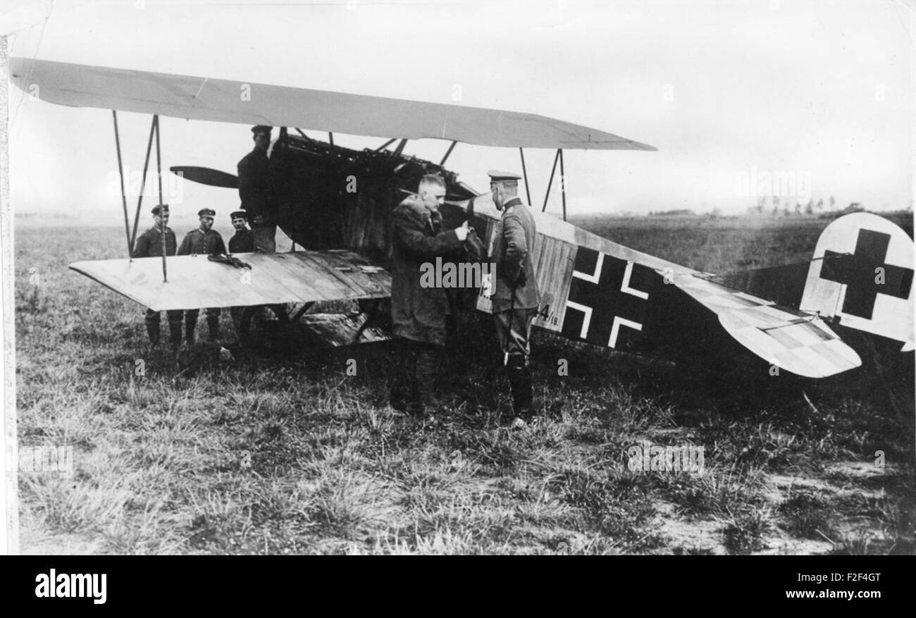 The Fokker D VII, associated with the famed Red Baron, Manfred von ...