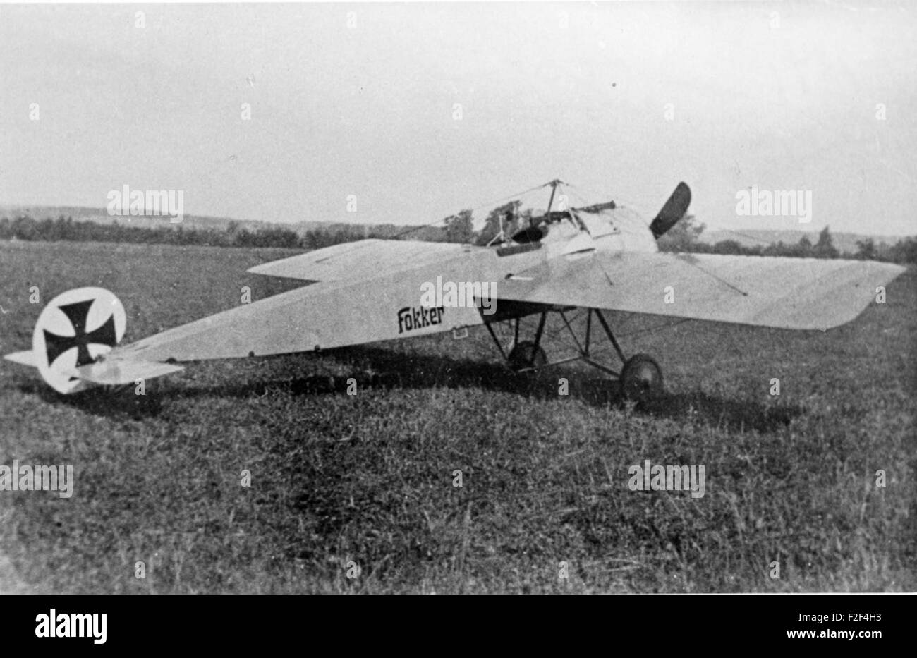 The Fokker E I was a German single-seat monoplane fighter aircraft used ...