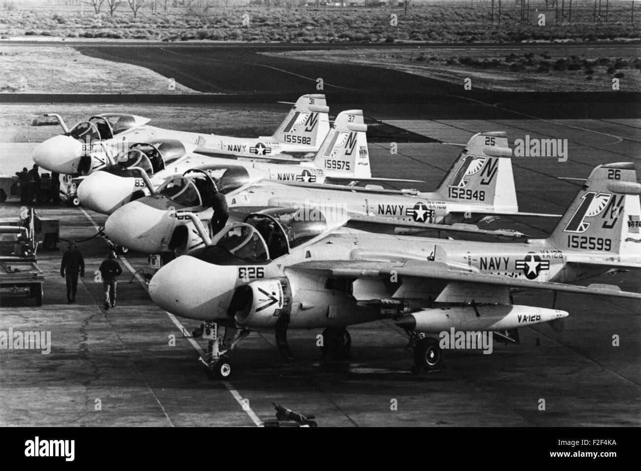 The Grumman A-6E Intruder, serial 152599, was part of the U.S. Navy's ...