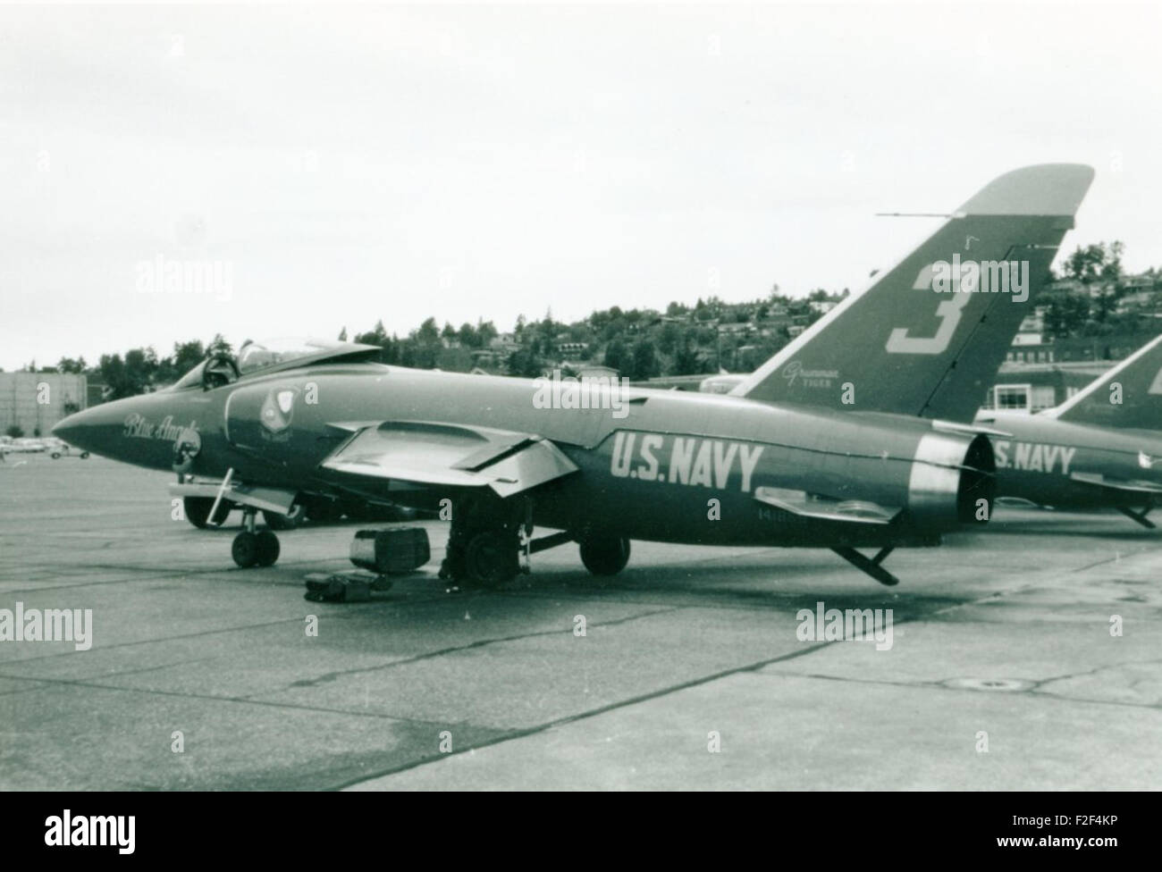 The Grumman F11F-1 Tiger was a carrier-based fighter aircraft developed ...