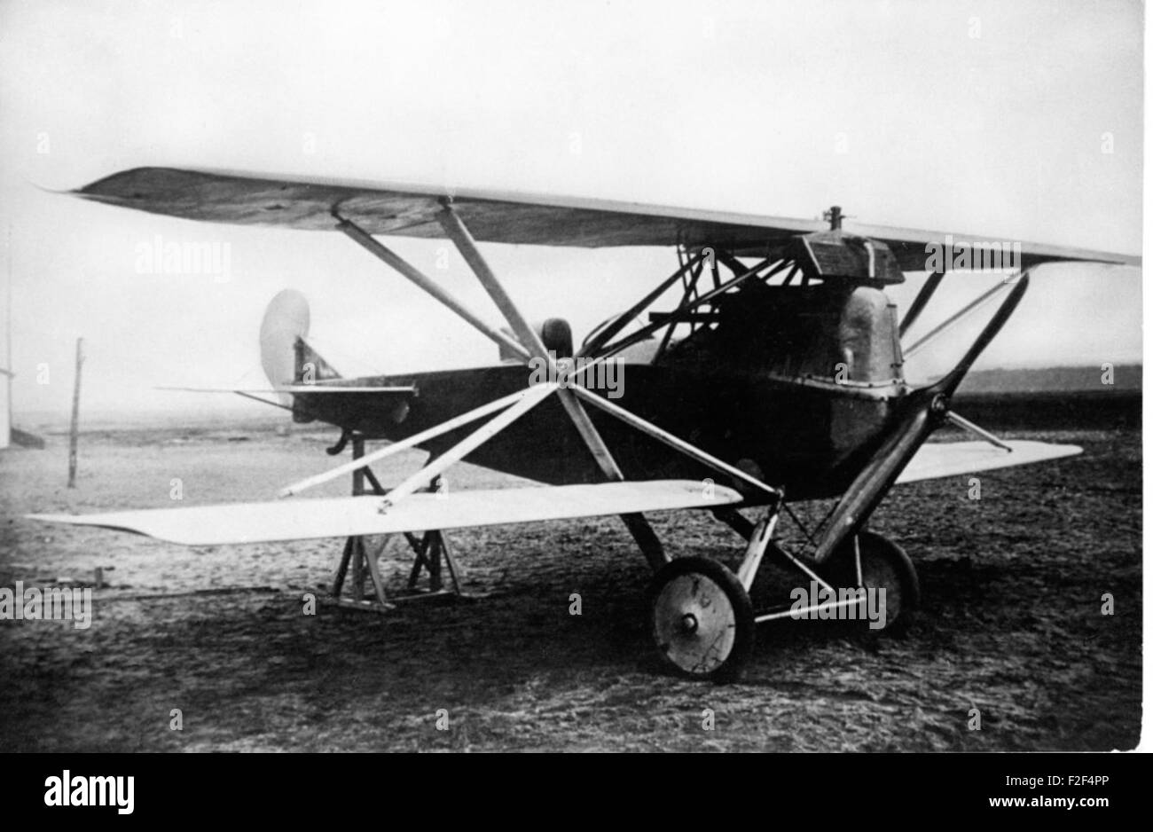 A 1916 photo of the Hansa-Brandenburg KD, a German seaplane used during ...
