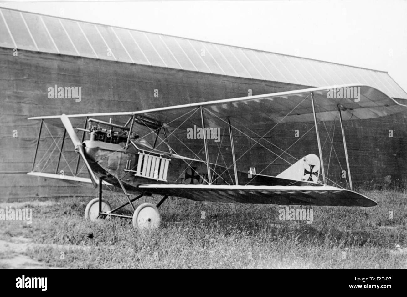 The Hansa-Brandenburg B I (Fd) is captured in a Nowarra photo ...