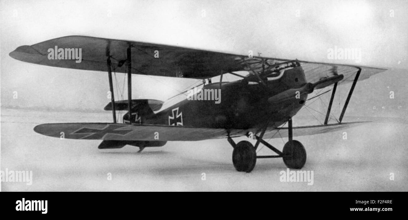 The Hawa CL III, a German two-seat reconnaissance and light bomber ...
