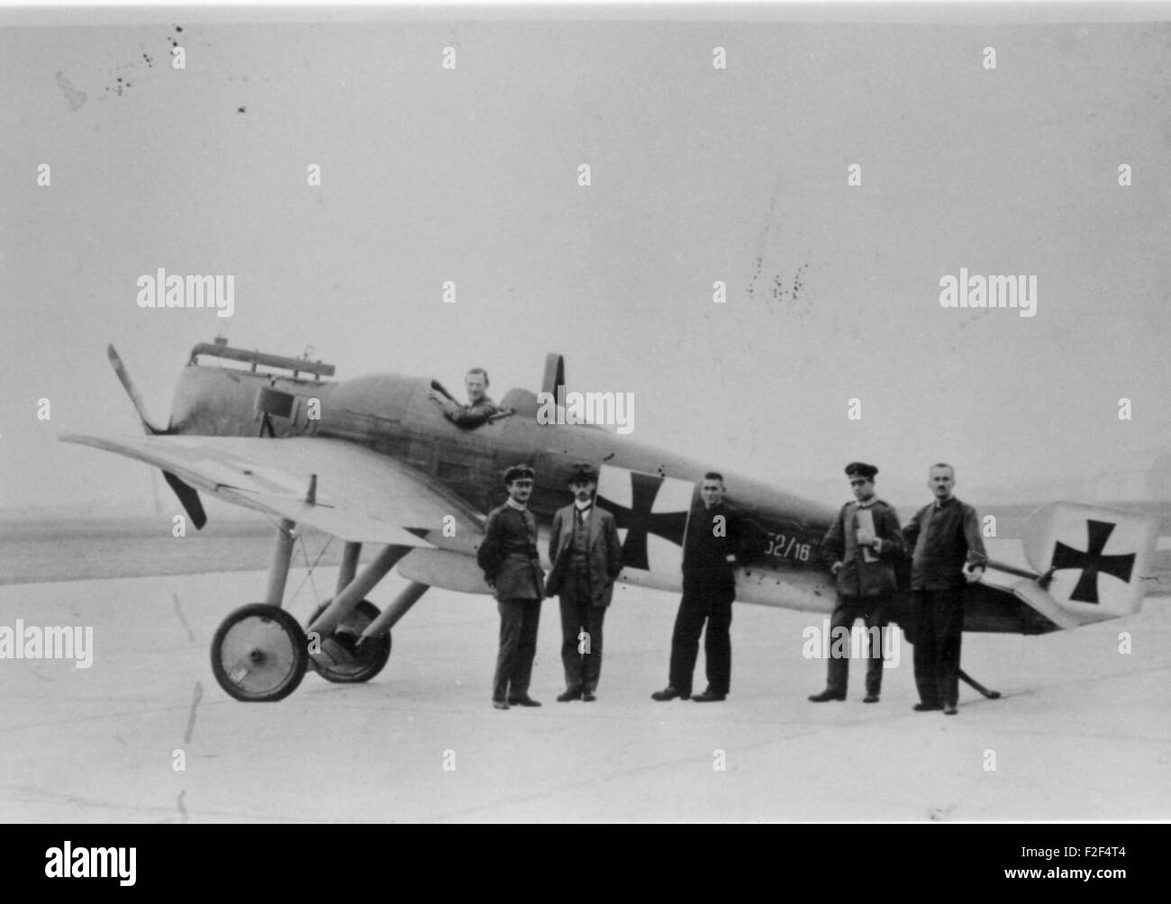 The Junkers J-2, shown in this negative, was a German aircraft used ...