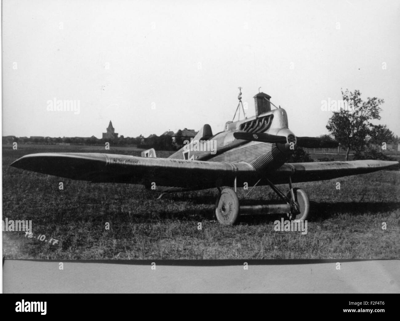The Junkers J-7, a German aircraft from World War I, was designed as a ...