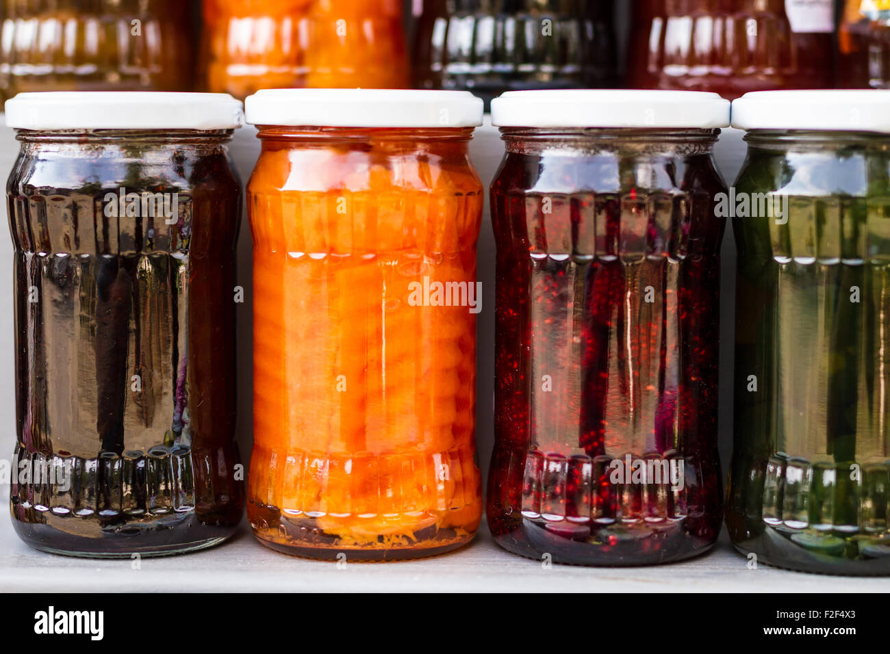 Jam jars market hi-res stock photography and images - Alamy