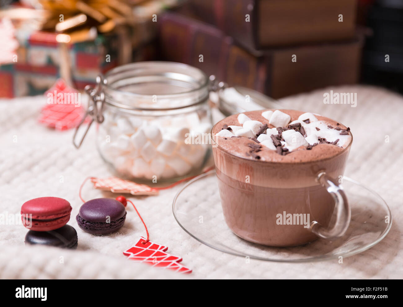 cup of cocoa Stock Photo - Alamy