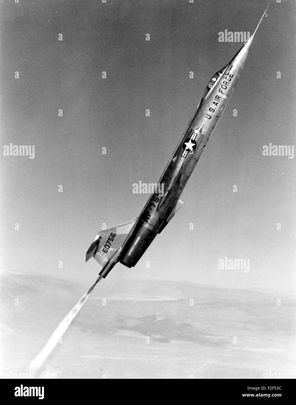 Lockheed nf 104a Black and White Stock Photos & Images - Alamy