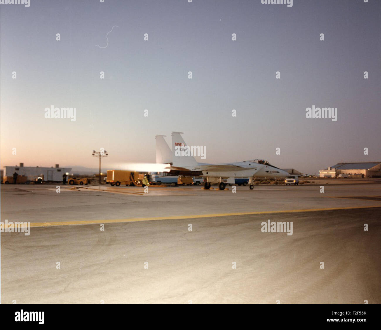 The McDonnell F-15A, serial number 71-0287, was used by NASA for ...