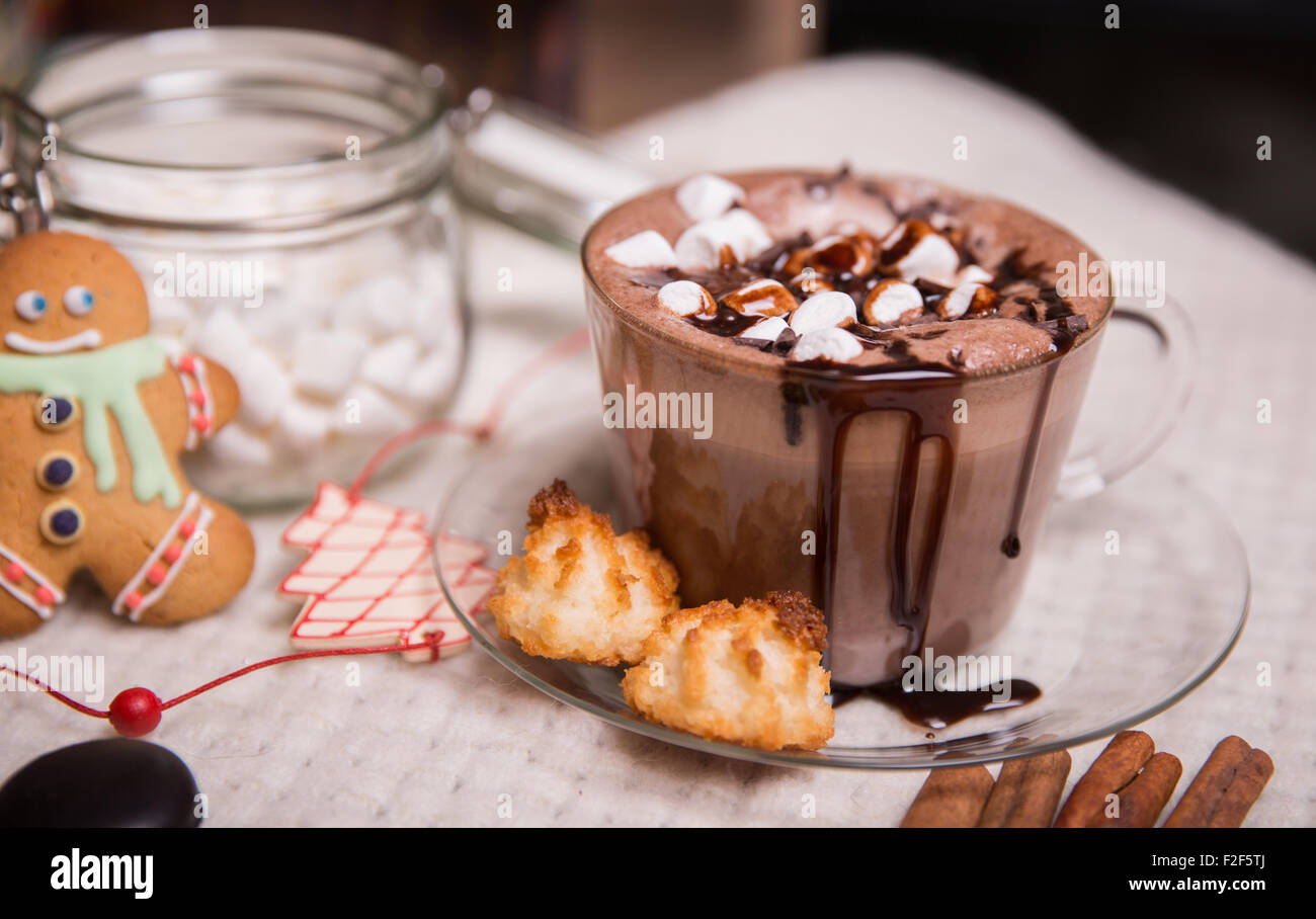 cup of cocoa Stock Photo - Alamy