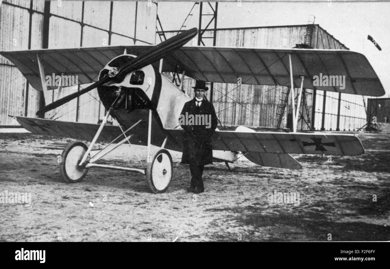 A photo of the SSW D I, a German World War I prototype fighter aircraft ...