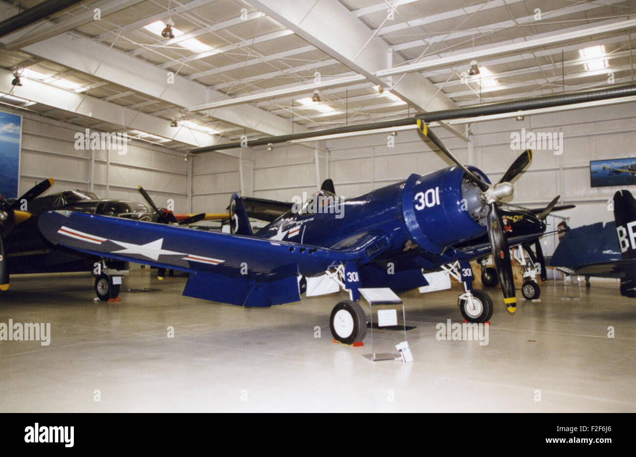The Vought FG-1D Corsair, serial number 92629 (NX62290), is a carrier ...