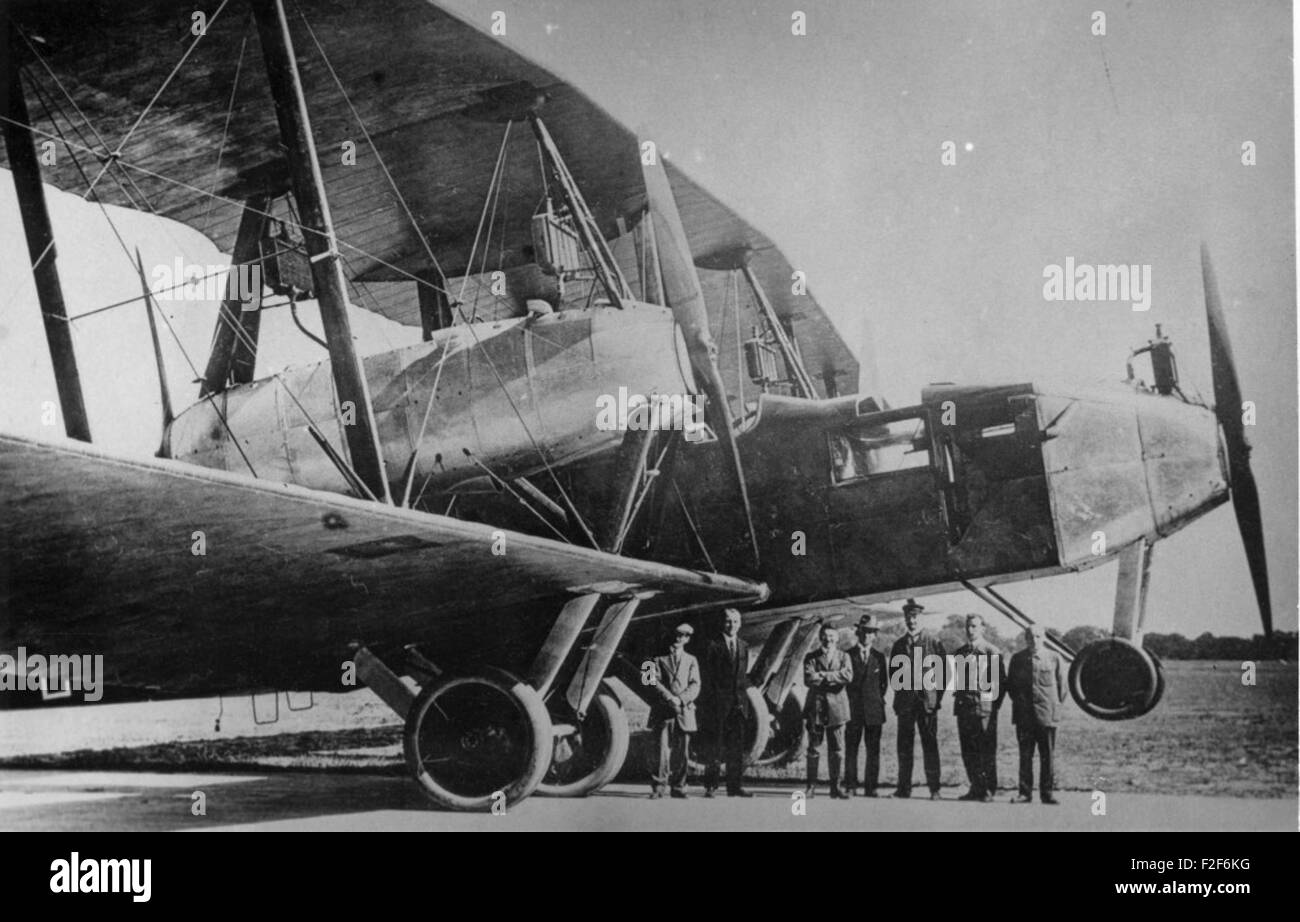 The Zeppelin-Staaken R XIVa was a large German World War I bomber ...