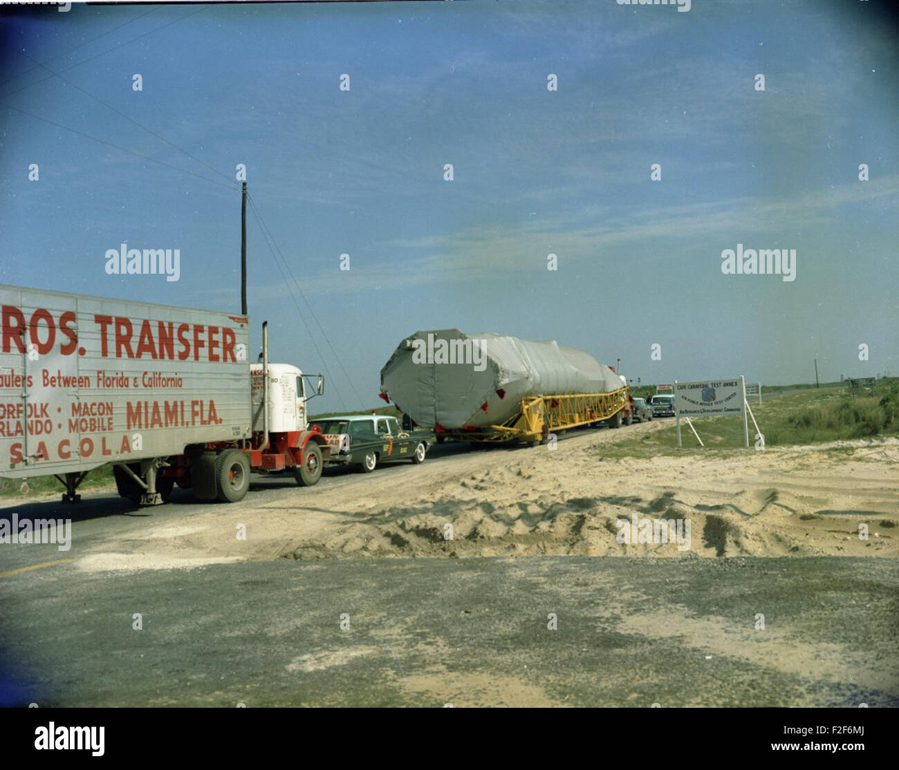 On April 12, 1958, Atlas 3B, an early variant of the SM-65 Atlas ICBM ...