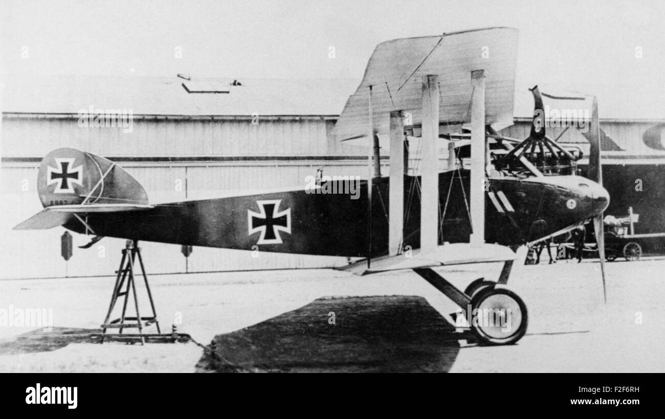 The Ago C IV was a German two-seat reconnaissance aircraft used during ...