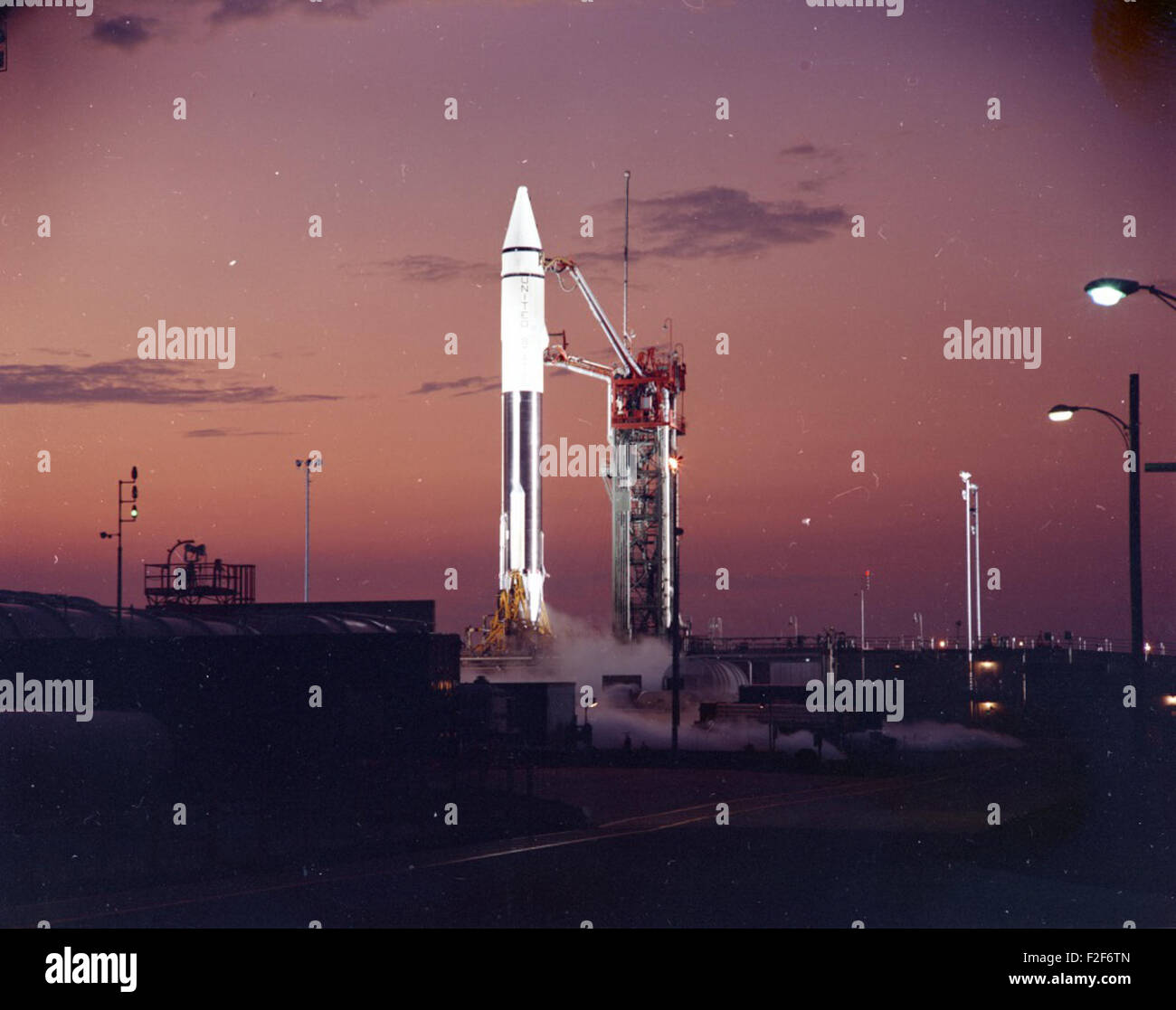Atlas Centaur 11 Details Prelaunch Alert of AC 11 Stock Photo - Alamy
