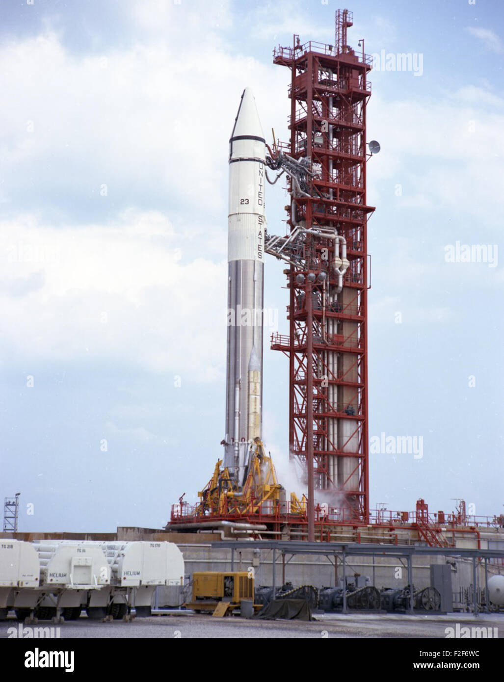 Atlas Centaur 23 Details AC 23- Mariner 1 Stock Photo - Alamy