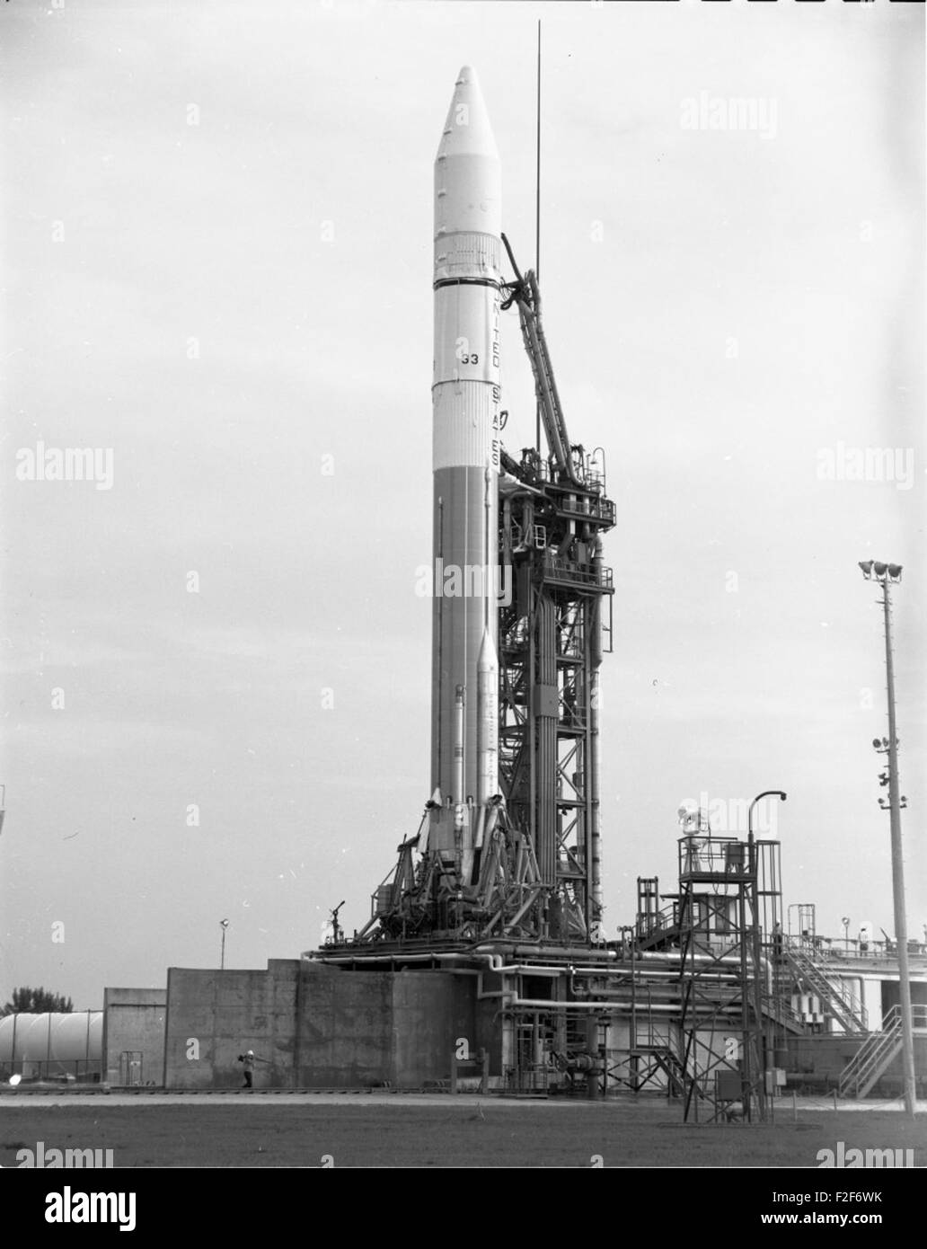 Atlas Centaur 33 Details Pre-launch Alert; Intelsat IV communications ...