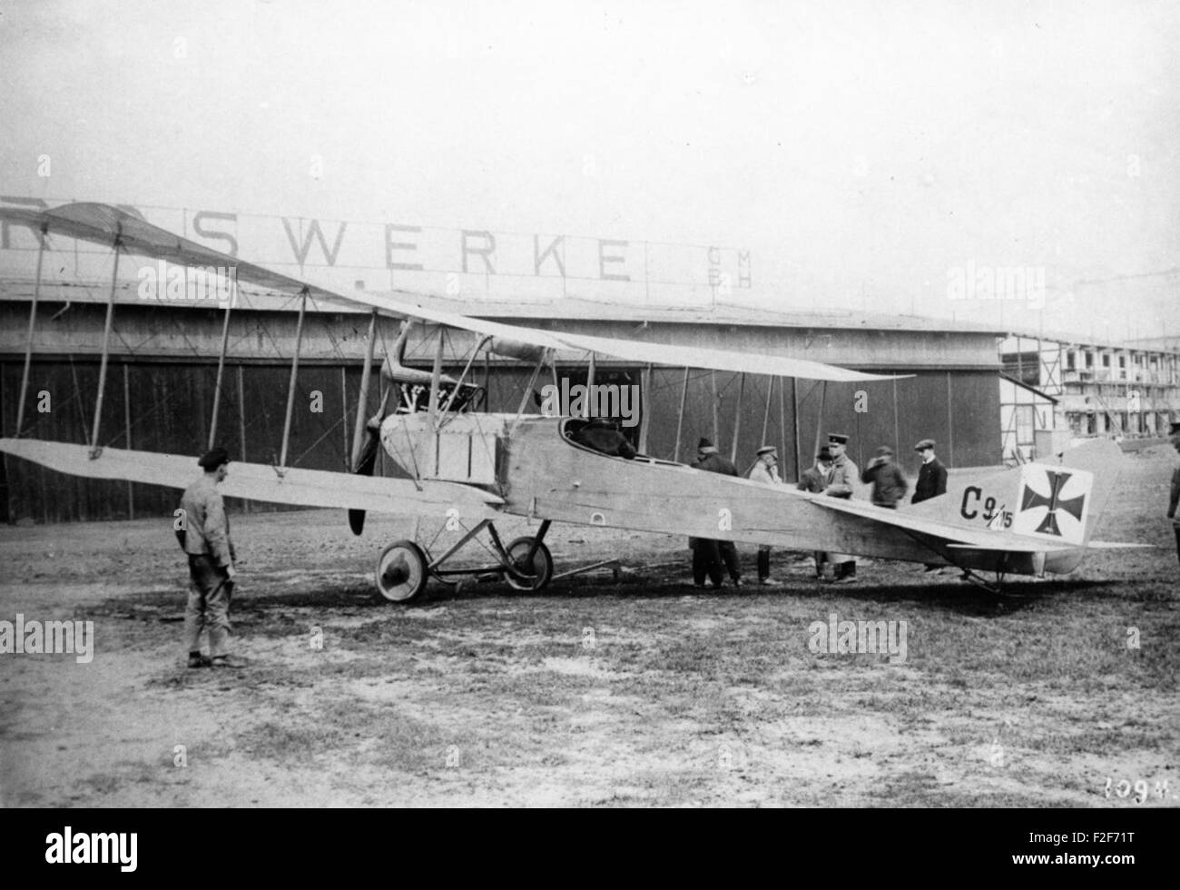 The Albatros C I, captured in this photograph by Nowarra, was a German ...