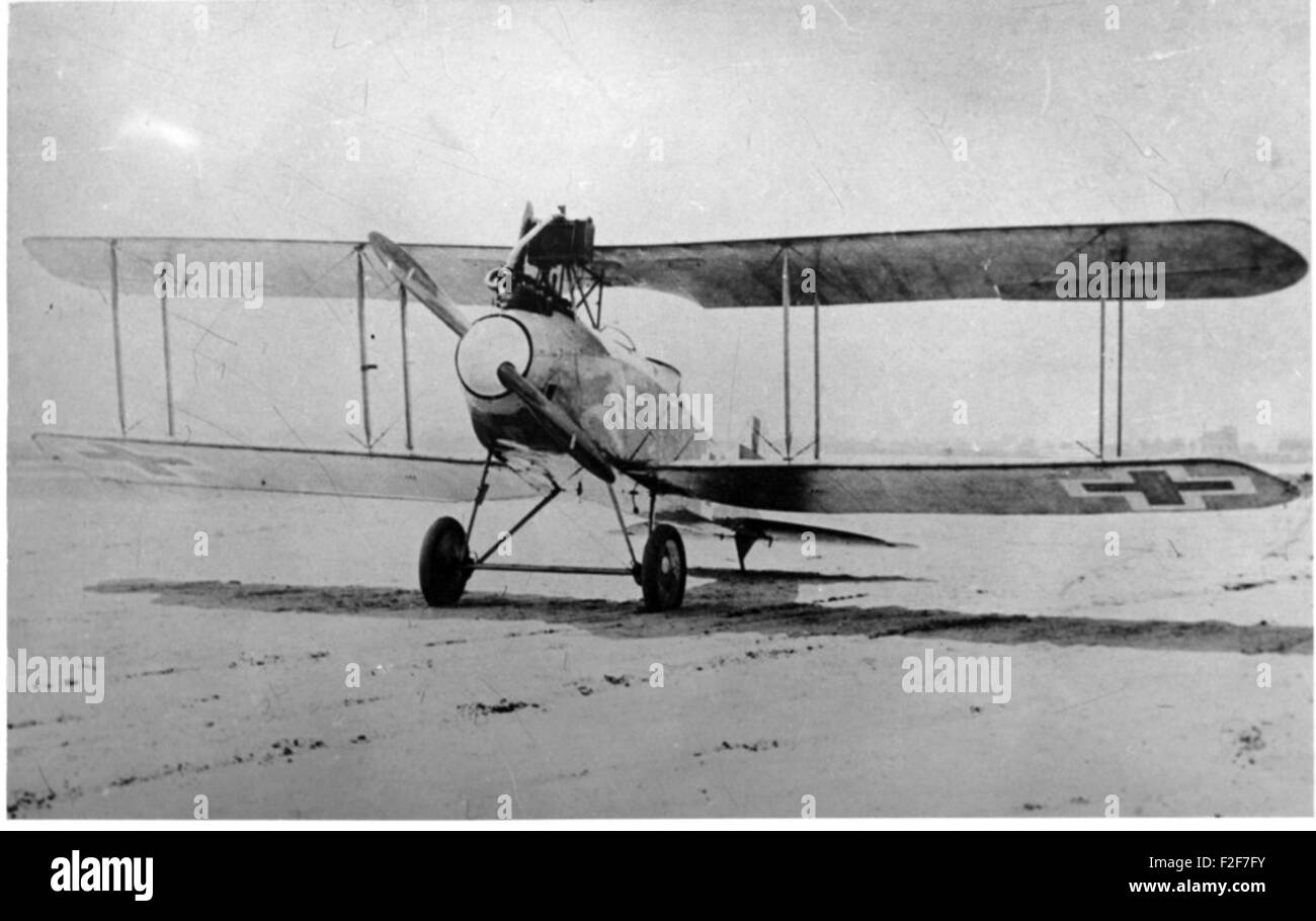 The Albatros C XIV, a German two-seat reconnaissance aircraft, was used ...