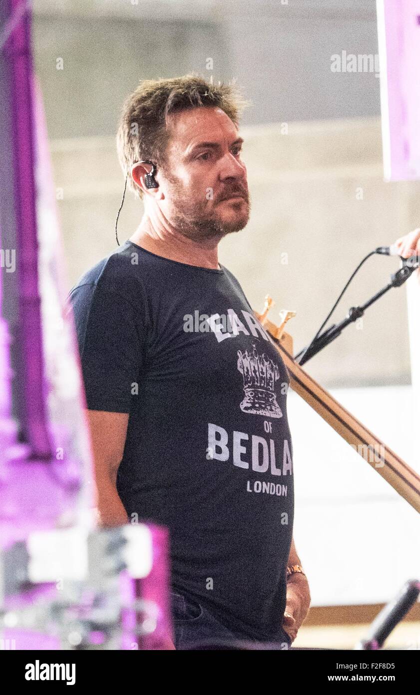 New York, NY, USA. 17th Sep, 2015. Simon LeBon on stage for NBC Today ...