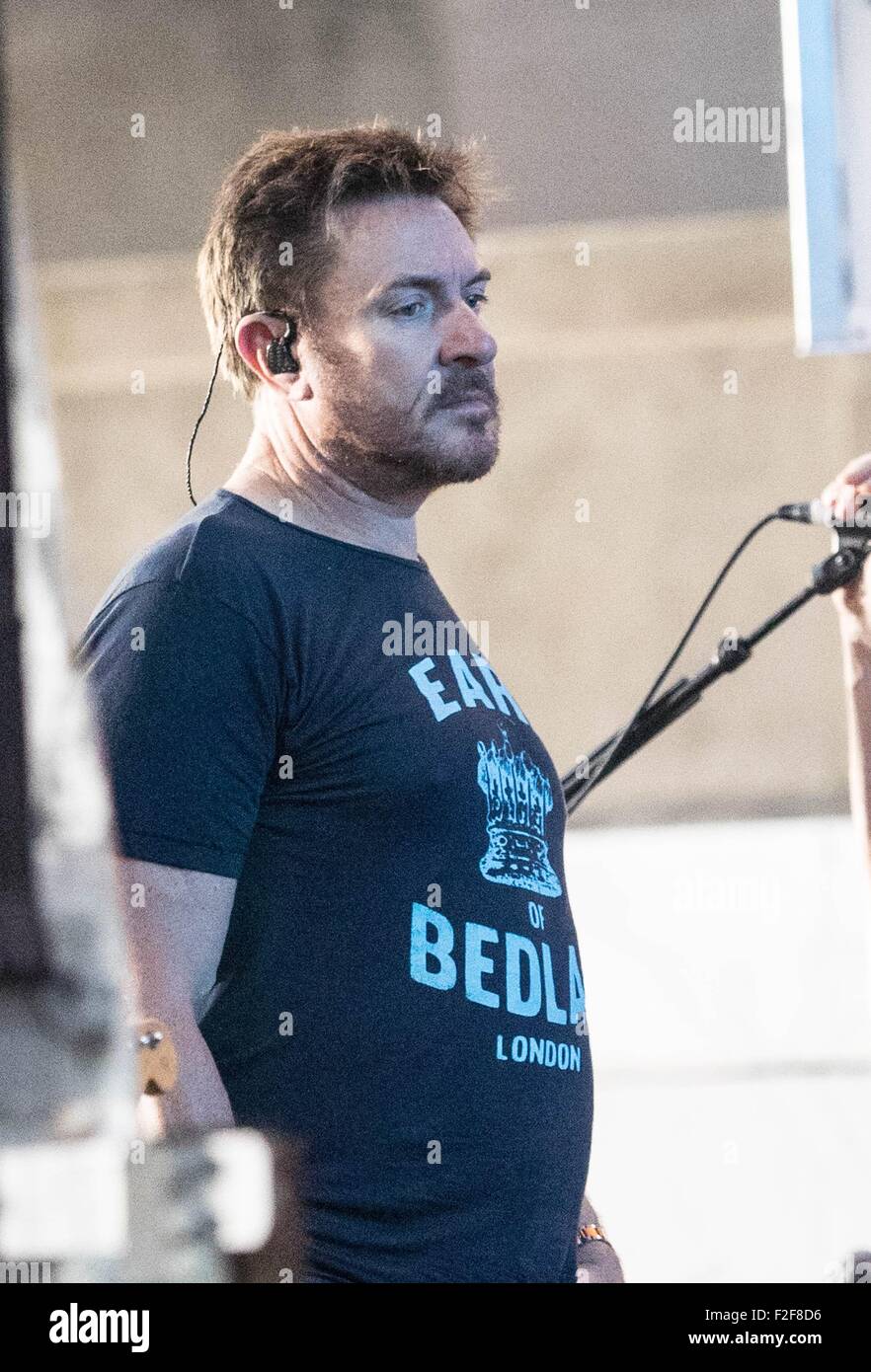 New York, NY, USA. 17th Sep, 2015. Simon LeBon on stage for NBC Today ...