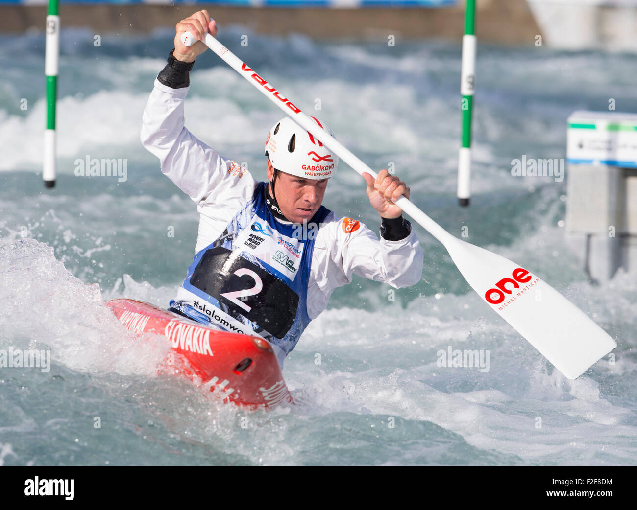 Lee Valley, London, UK. 17th Sep, 2015. ICF Canoe Slalom World ...