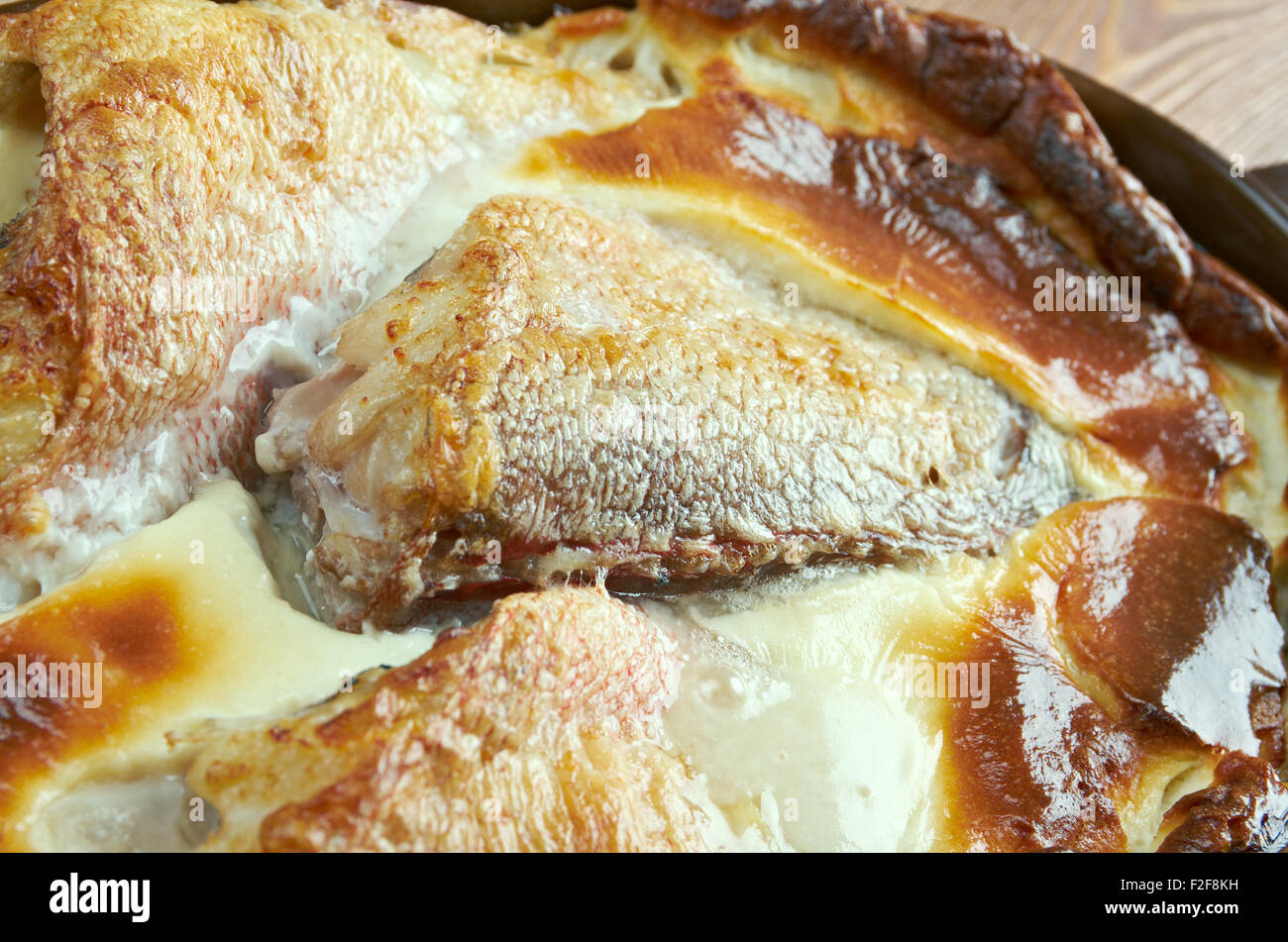 Samke harra - Arabic Hot or Spicy Fish.lebanese cuisine Stock Photo - Alamy