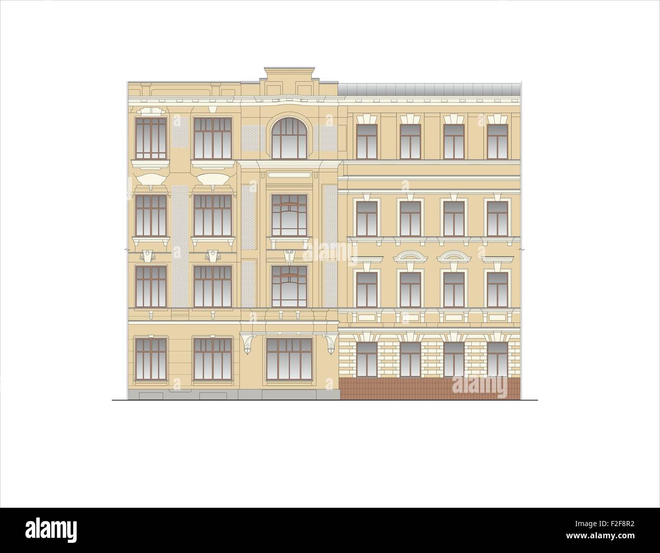 Houses, Buildings, Constructions, Installations. Illustrations of ...