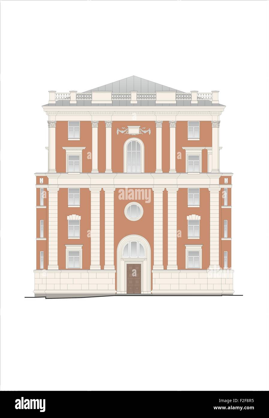 Houses, Buildings, Constructions, Installations. Illustrations of ...