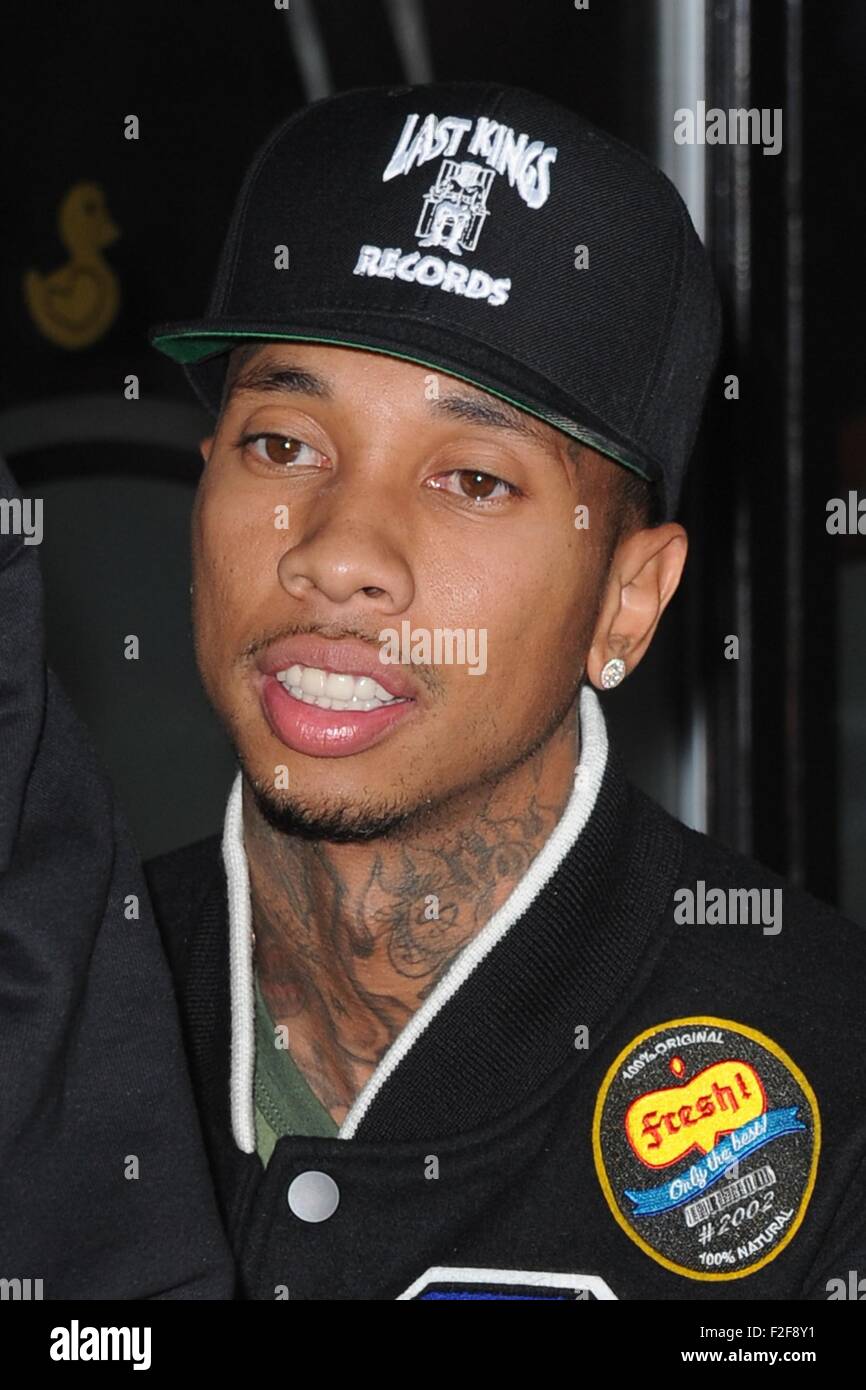 New York, NY, USA. 16th Sep, 2015. Tyga at in-store appearance for ...