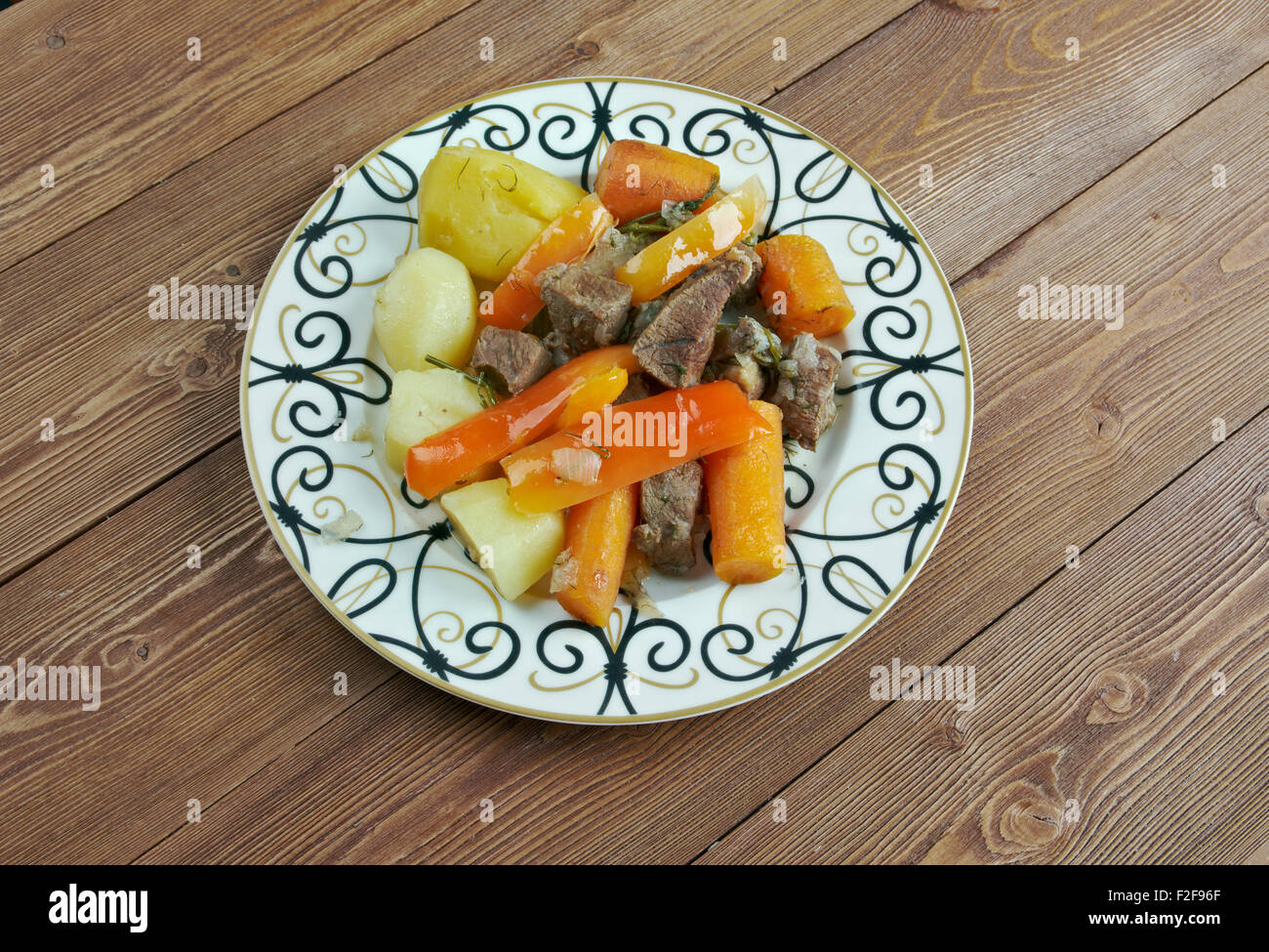 Khorkhog -barbecue dish in Mongolian cuisine Stock Photo - Alamy