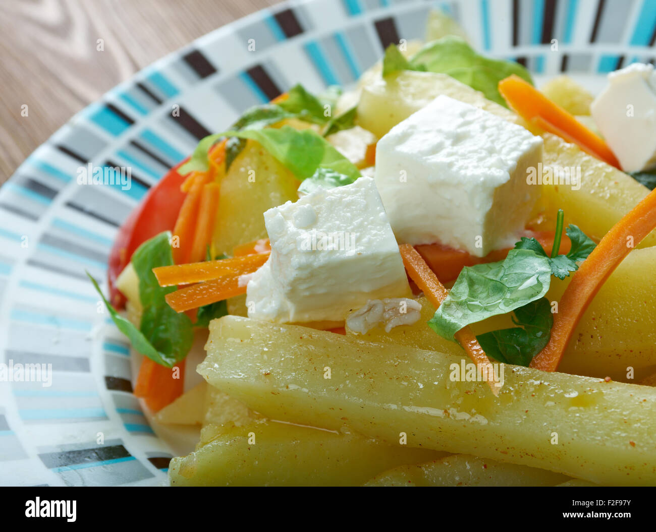 haystak food - dish composed of a starchy food in combination with ...