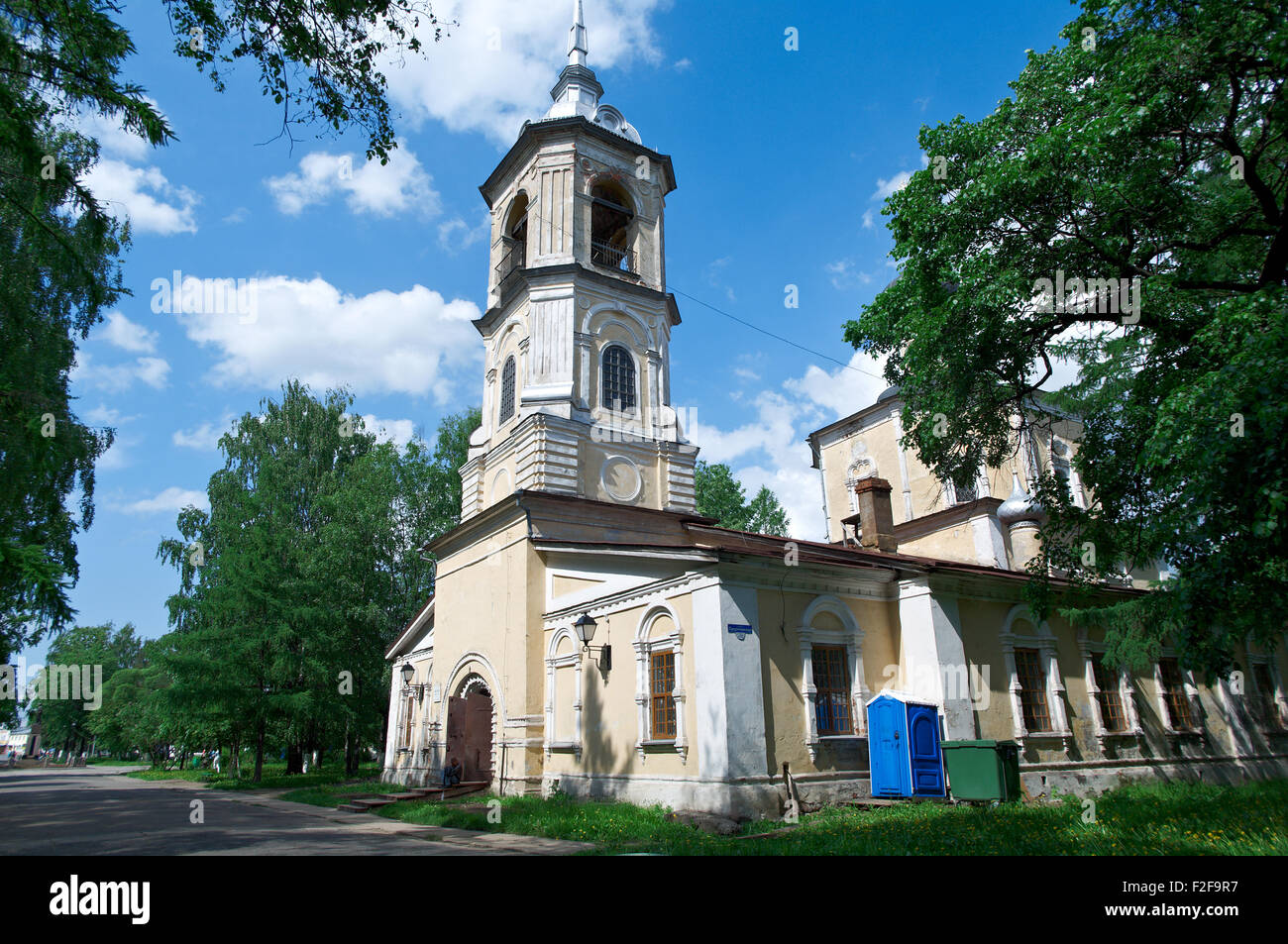 Orthodox old church built. Vologda city, Russia Stock Photo - Alamy