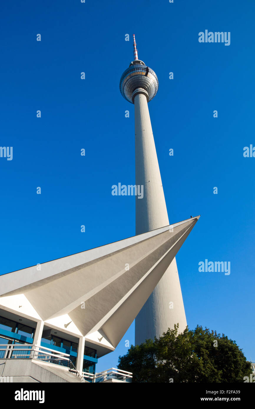 The famous Television tower in the heart of Berlin Stock Photo - Alamy