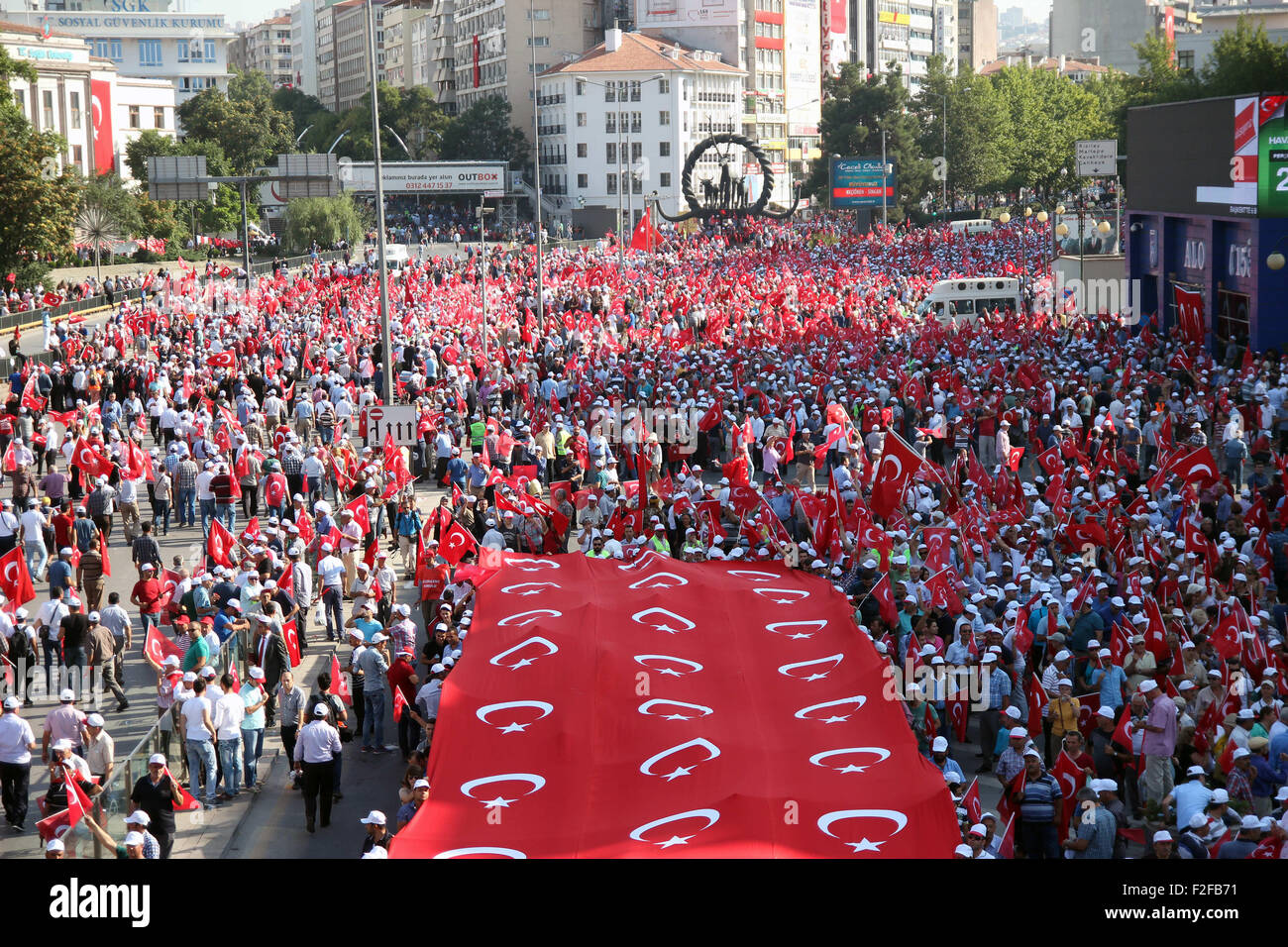 Ankara, Turkey. 17th Sep, 2015. Sep.17, 2015 - In Turkey's capital city ...