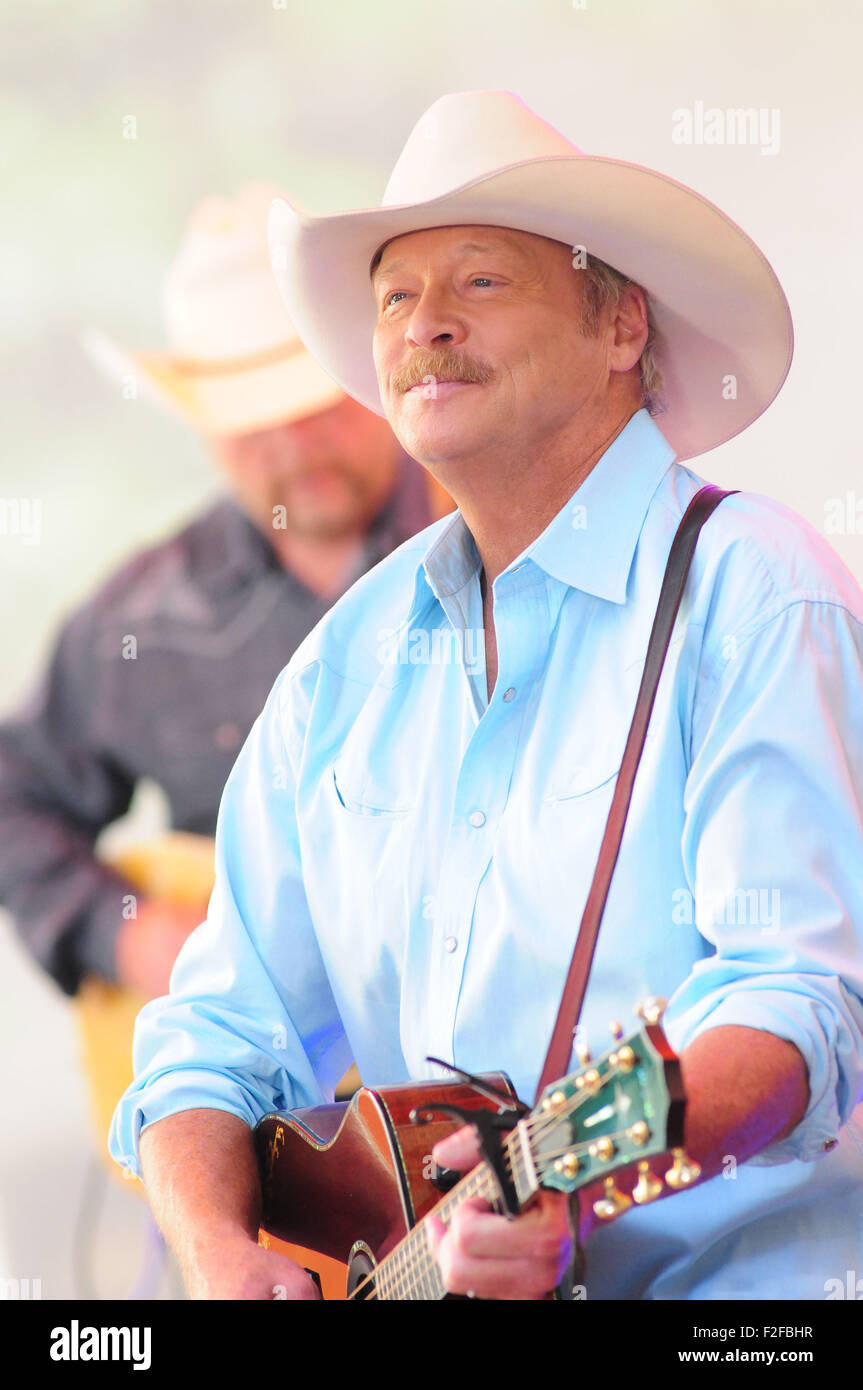 Alan Jackson performs on Today Show concert series Featuring: Alan ...